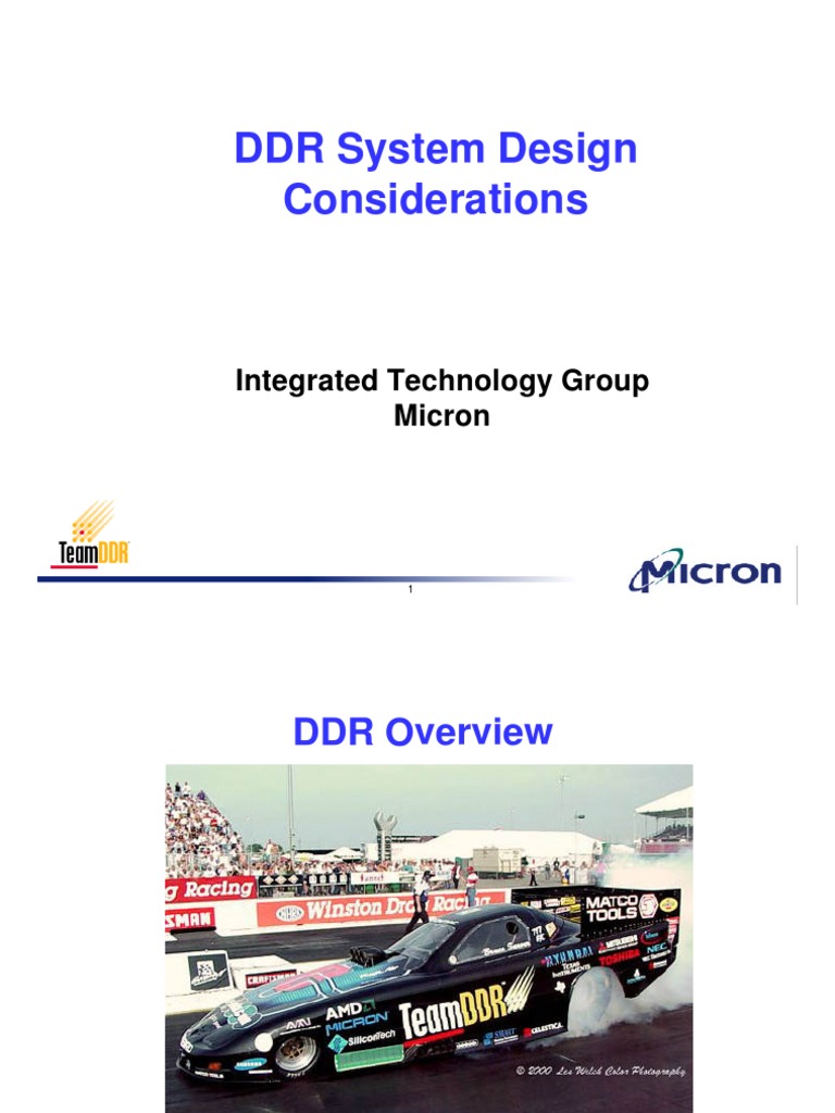 Micron DDR | PDF | Electronic Filter | Capacitor