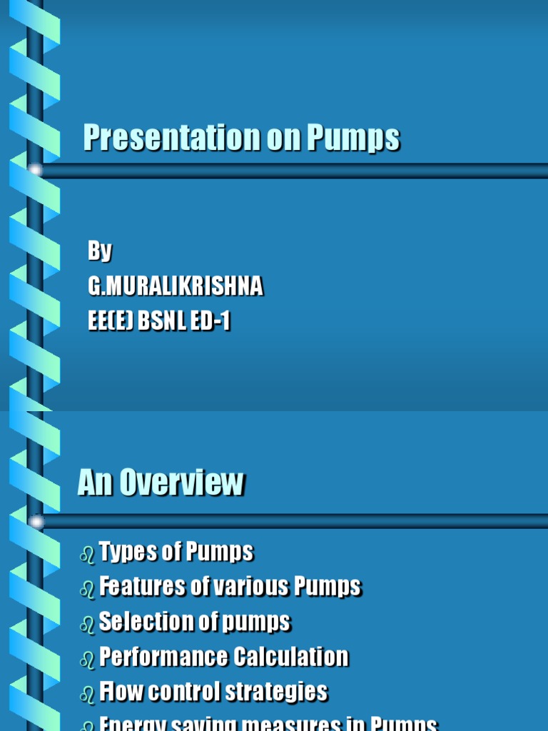 Energy Conservation in Pumps | PDF | Pump | Flow Measurement
