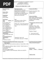 Zosyn Drug Card | PDF | Penicillin | Infection