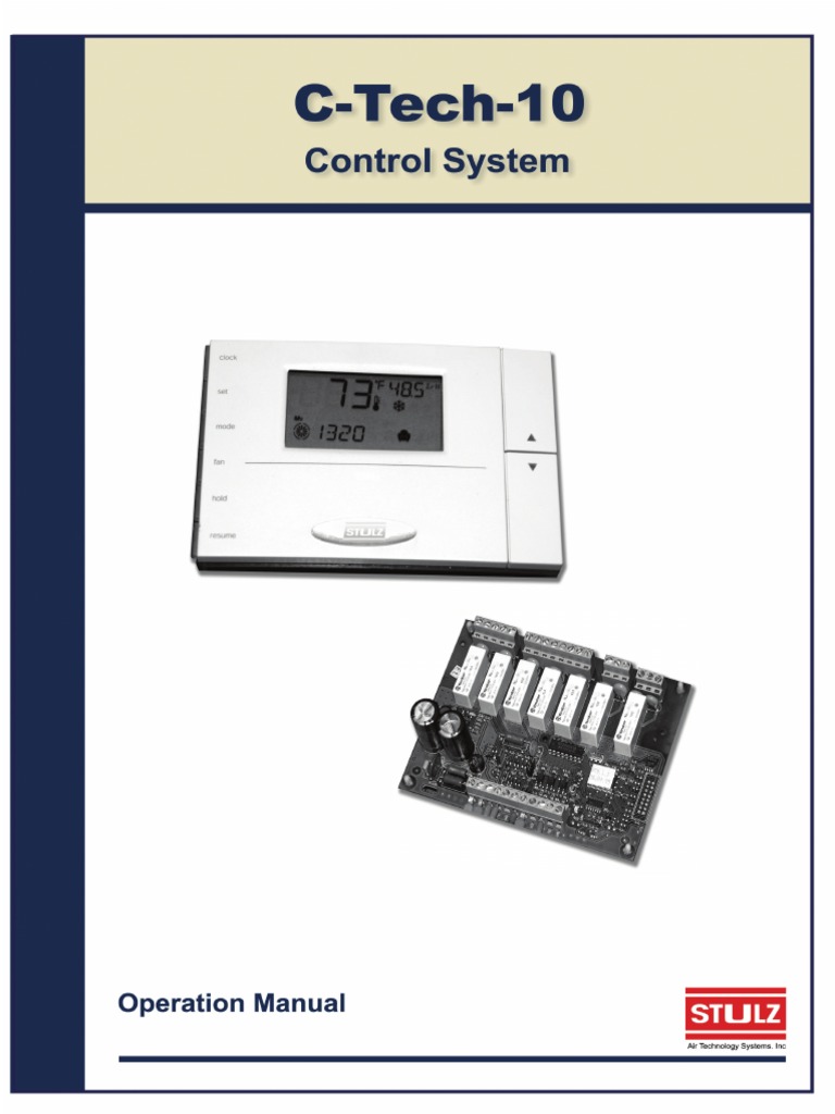 Stulz C-Tech 10 | PDF | Technical Support | Relay