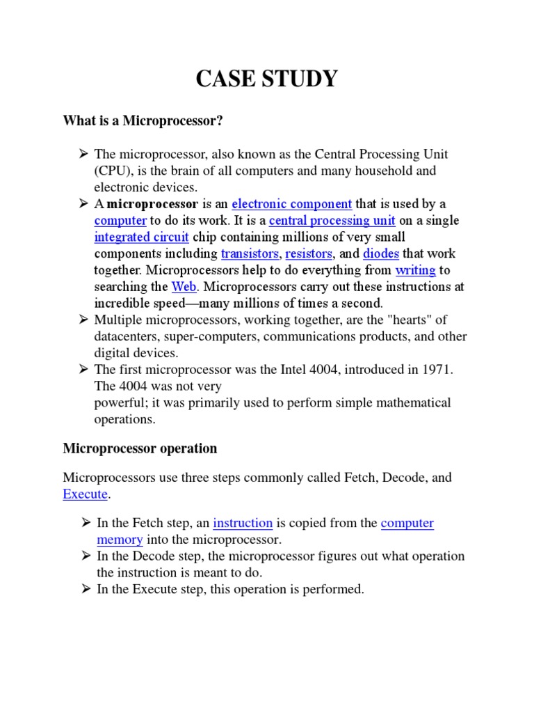 Risc and Cisc Casestudy | PDF | Instruction Set | Central Processing Unit