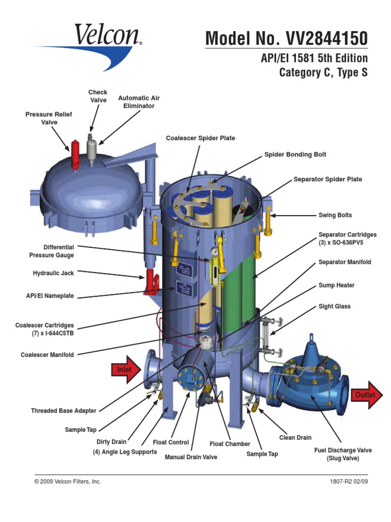 Vertical Vessel Cut Away 1807 | PDF