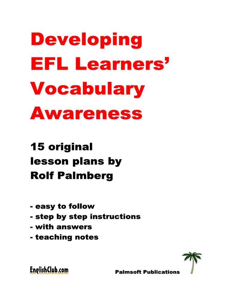 EnglishClub Vocabulary Awareness | PDF