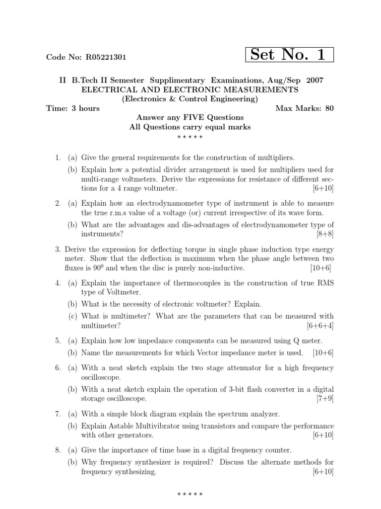 JNTU Old Question Papers 2007 | PDF