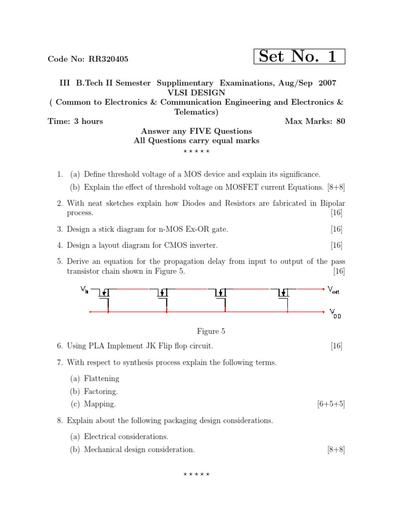 JNTU Old Question Papers 2007 | PDF | Technology & Engineering