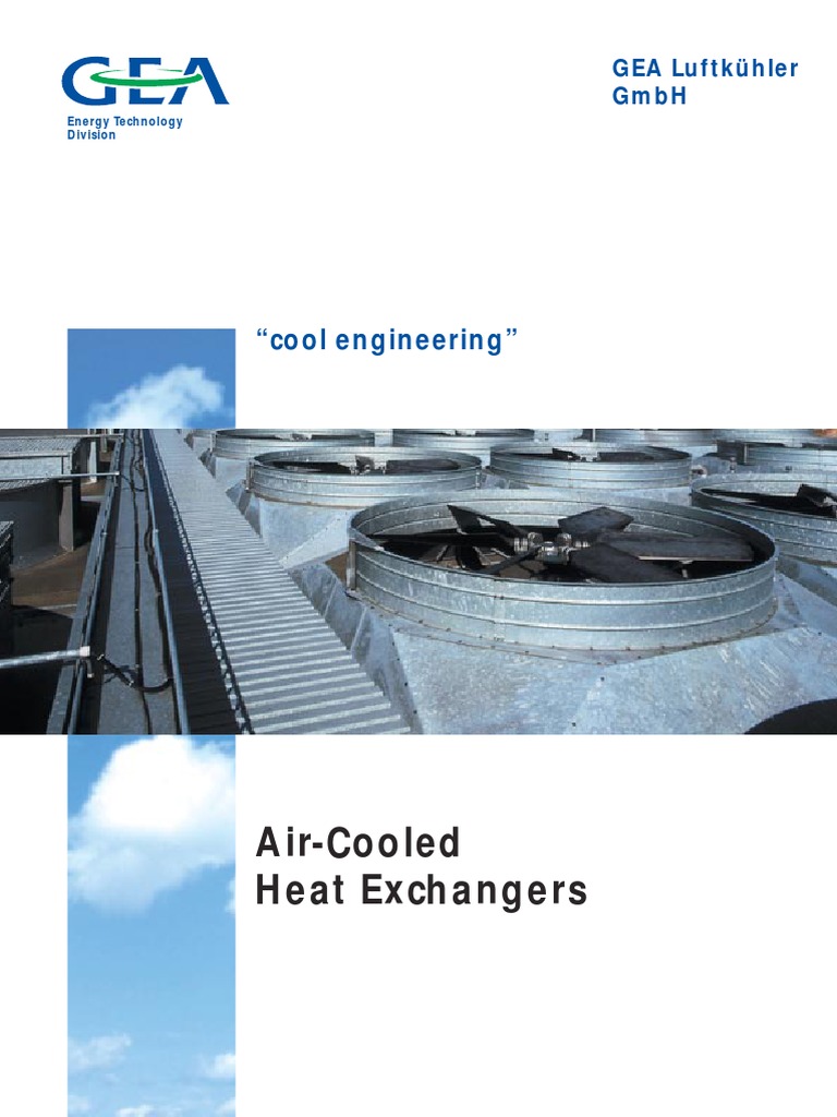 Air Cooled Heat Exchangers - GEA Brochure | Heat Exchanger | Vacuum Tube