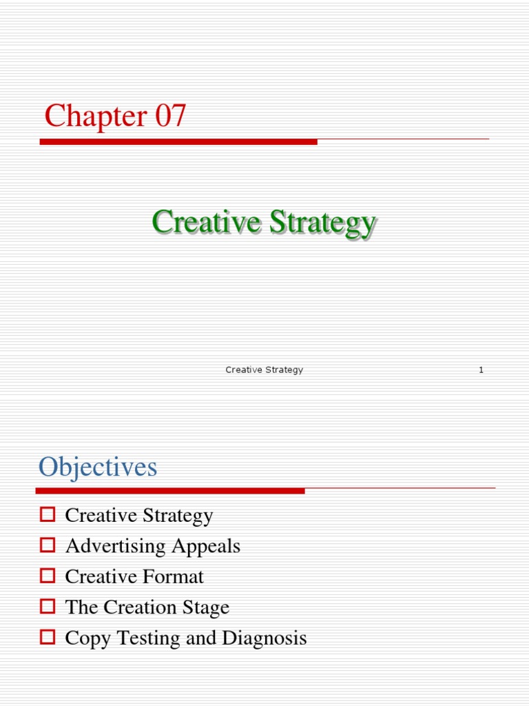Creative Strategy | Page Layout | Advertising
