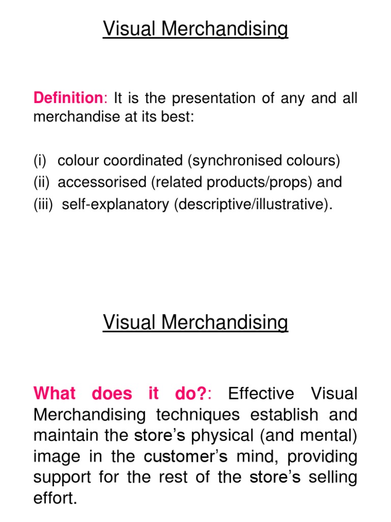 Visual Merchandising | PDF | Composition (Visual Arts) | Color