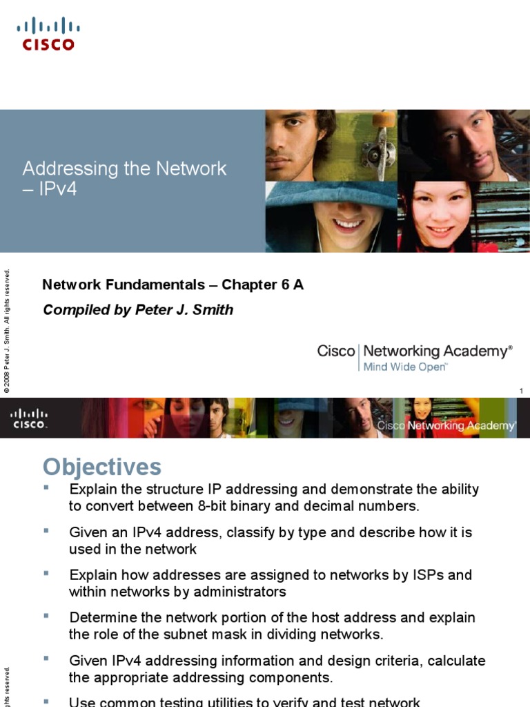 Addressing The Network - IPv4 and Subnetworking (IP Adressing and ...