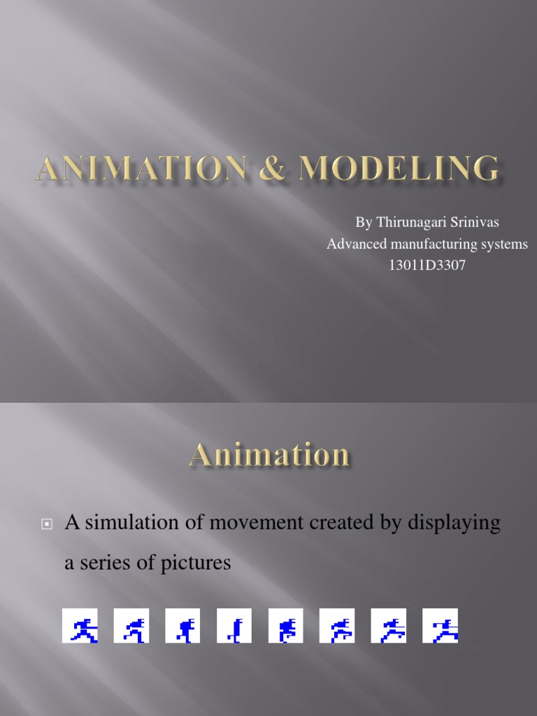 Animation & Modeling | PDF