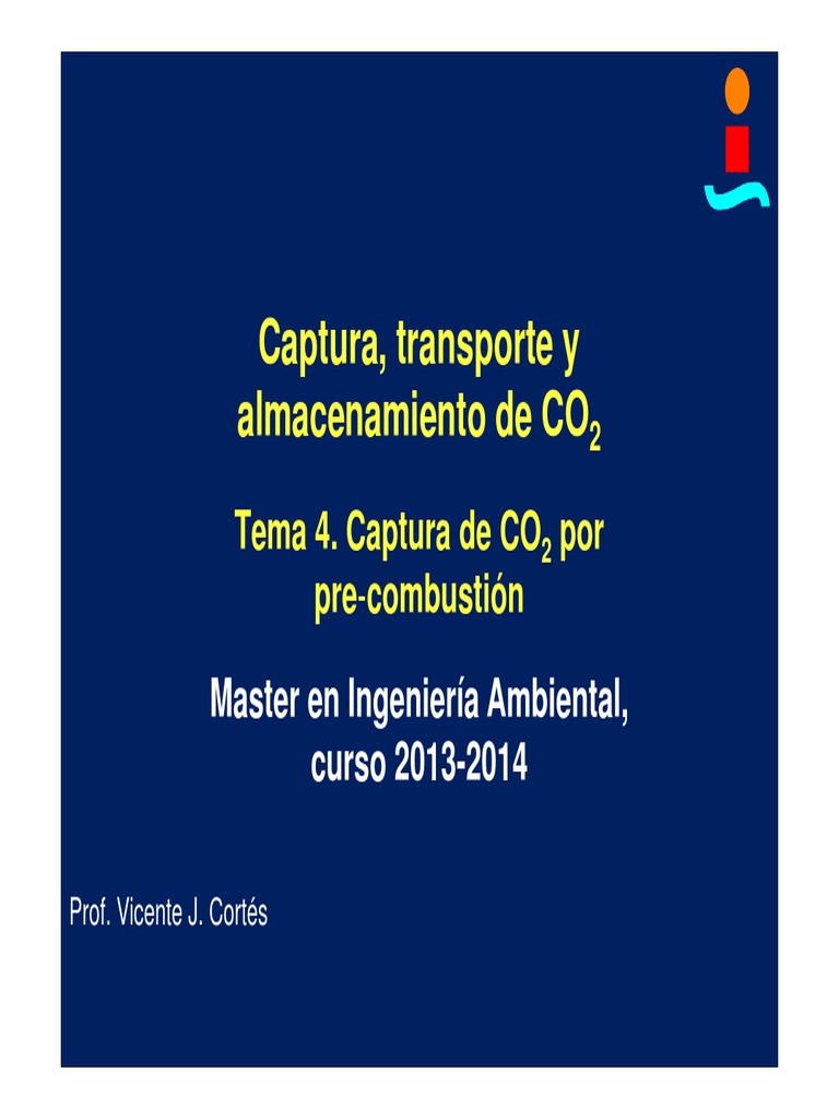 Pre Combustion | PDF | Gasification | Coal