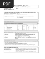 Escaid 110 Fluid Product Safety Summarypdf | PDF | Exxon Mobil | Toxicity