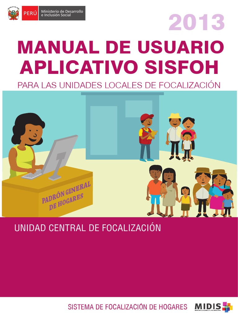 Manual Aplicativo SISFOH-2013 | PDF | Archivo de computadora | Point and Click