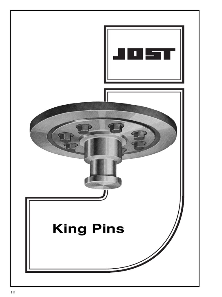 Jost KingPins | PDF | Lock (Security Device) | Nut (Hardware)