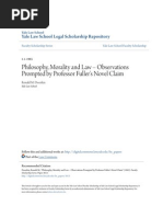Fuller's Eight Principles of Law's Morality | PDF | Jurisprudence ...