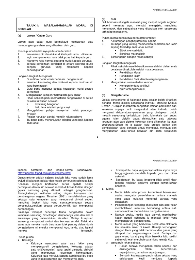 Nota Moral Full | PDF