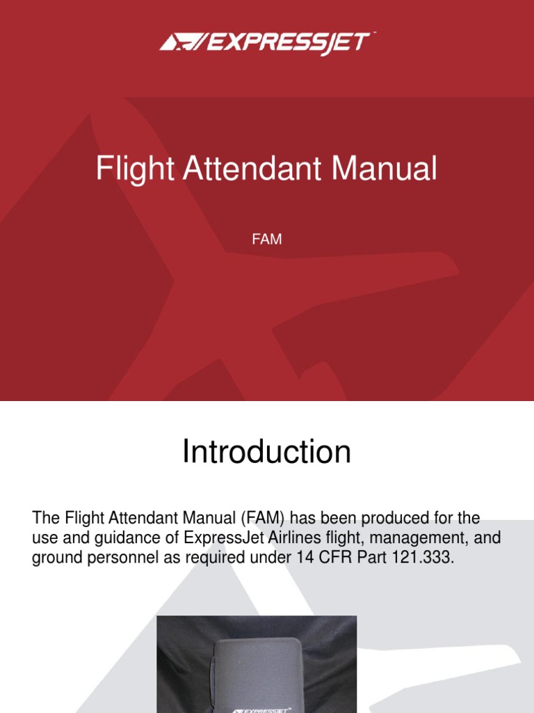 Flight Attendant Manual Resource | Federal Aviation Administration ...