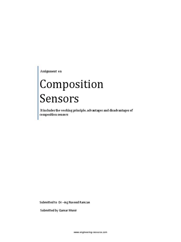 Composition Sensors | PDF | Chromatography | Spectrophotometry