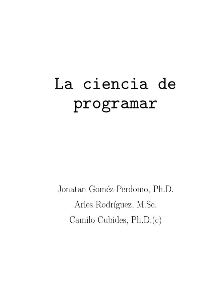 Libro Programacion | PDF | Lenguaje ensamblador | Lenguaje de programación