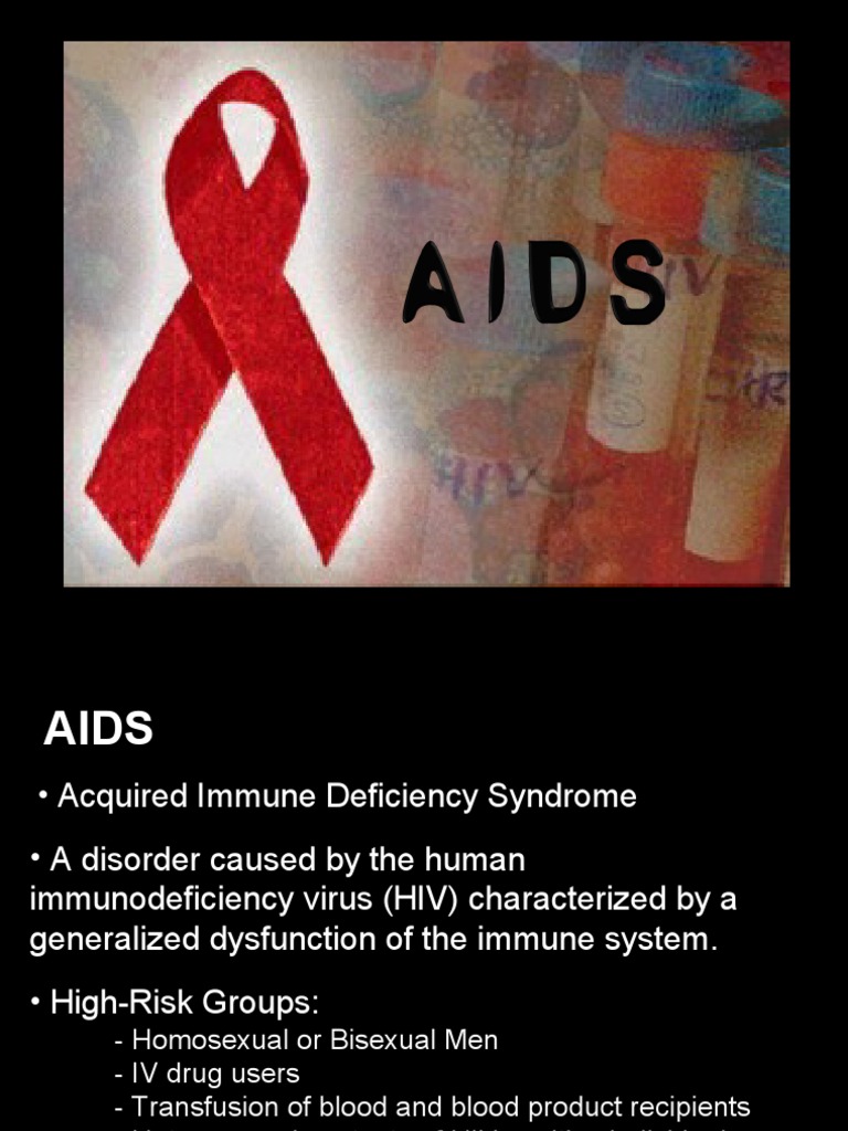 AIDS (powerpoint summary) | Immunodeficiency | Hiv/Aids