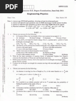 VTU 1st Sem Engineering Maths Exam Paper | PDF | Matrix (Mathematics ...