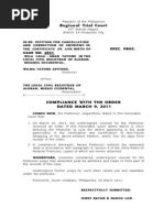 Sample Subpoena For Respondent | PDF | Justice | Crime & Violence