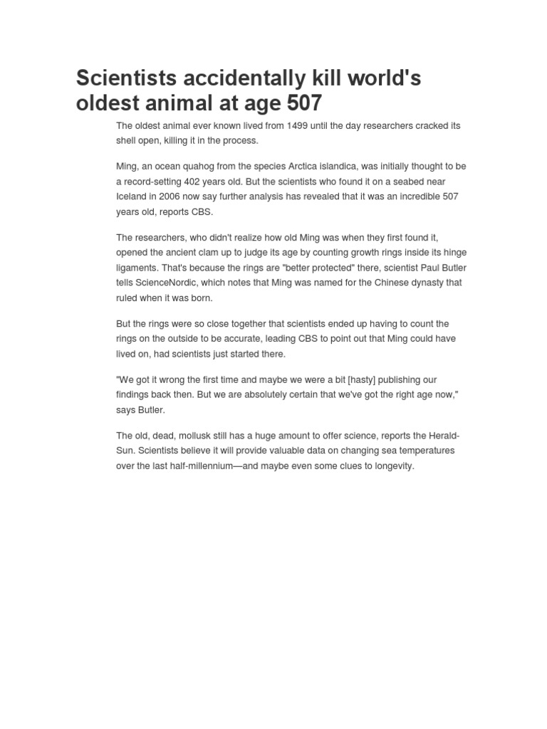 Scientists Accidentally Kill World | PDF | Science | Science (General)