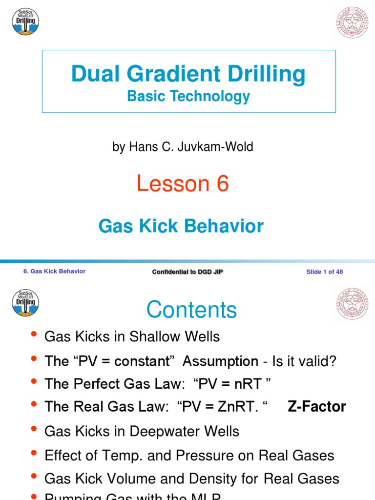 Lesson 5 Gas Kick Behavior | PDF
