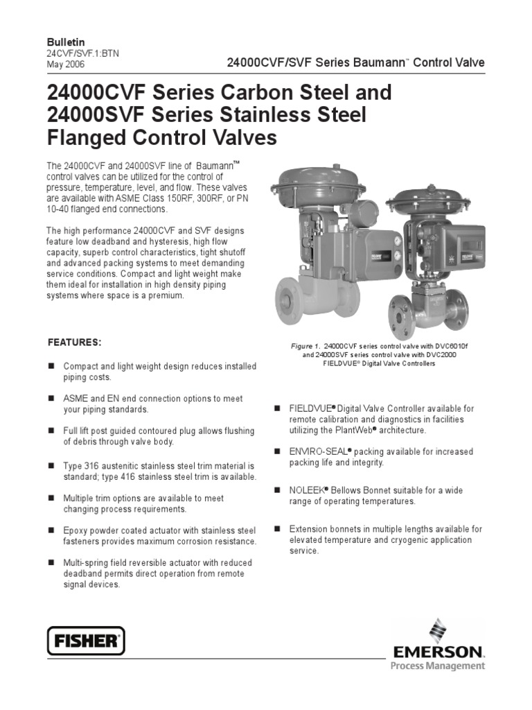 CVF-SVF - Baumann | PDF | Valve | Building Materials