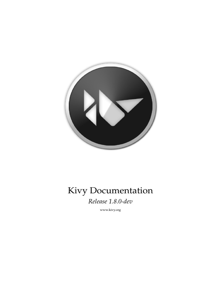 Kivy Documentation | PDF | System Software | Computer Architecture