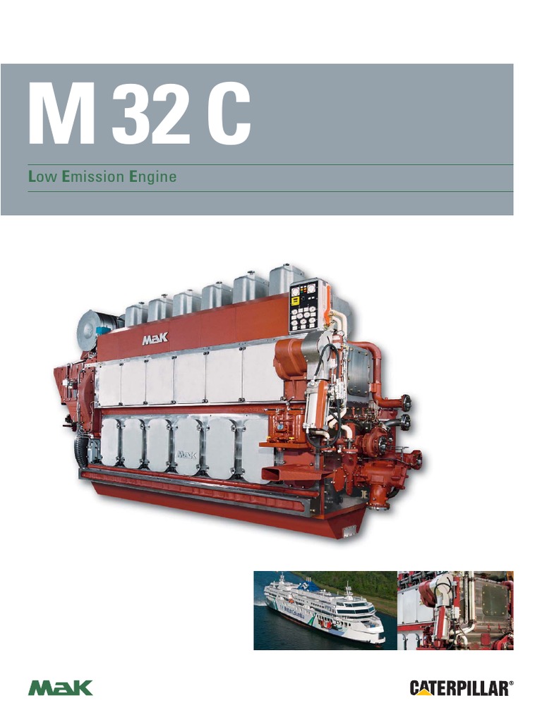 MaK M 32 C Low Emission Engine | Engines | Turbocharger