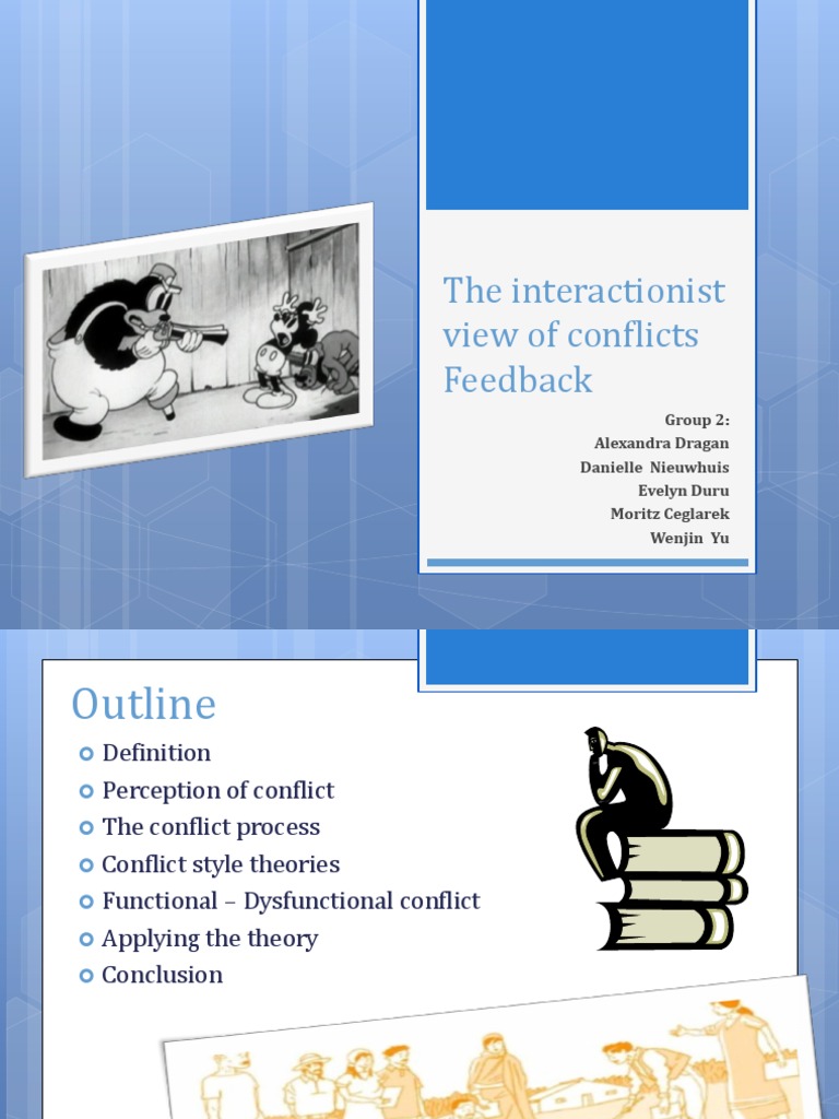 The Interactionist View of Conflicts | Behavioural Sciences ...