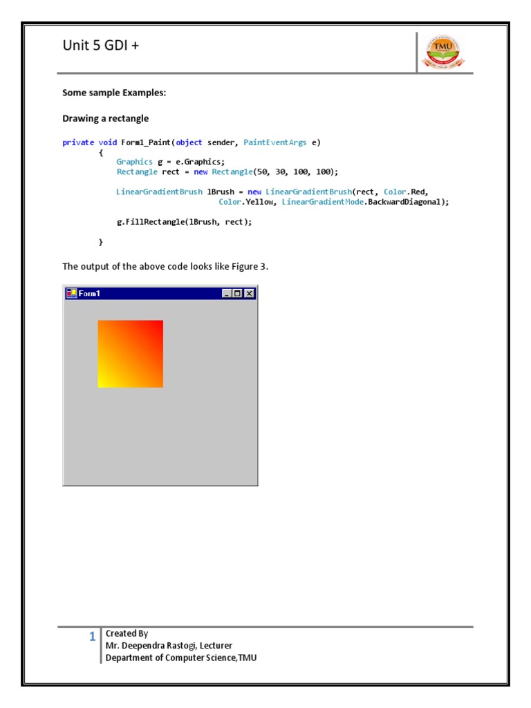 Example of GDI | PDF | Color | Areas Of Computer Science