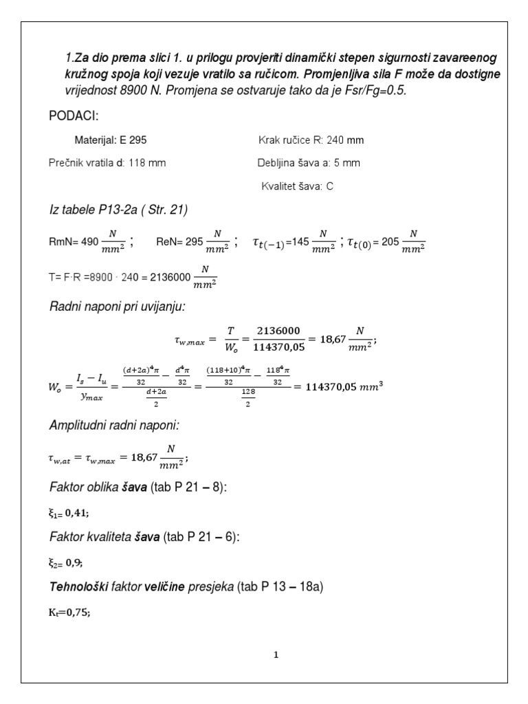 II Graficki Masinski Elementi | PDF