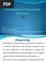 6 GOOD DISPENSING PRACTICE SOP | PDF | Medical Prescription | Pharmacy