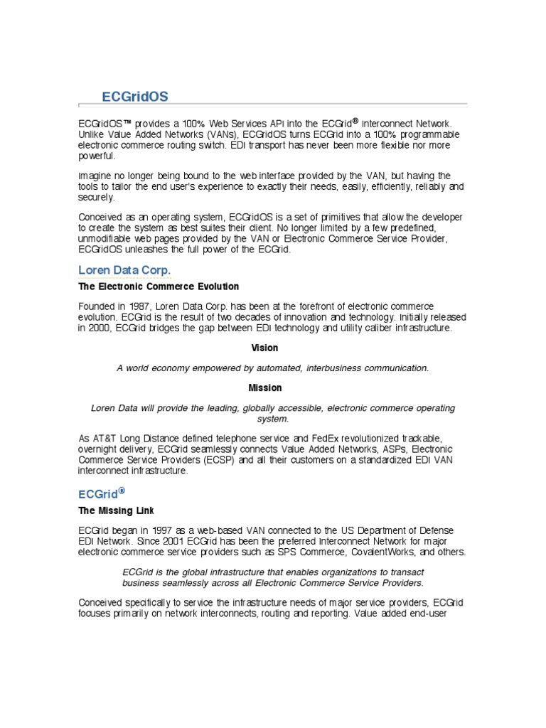 ECGridOS API Documentation Ebook | PDF | Http Cookie | Web Service
