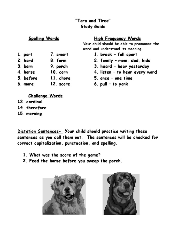 Tara and Tiree | PDF | Language Arts & Discipline | Foreign Language ...