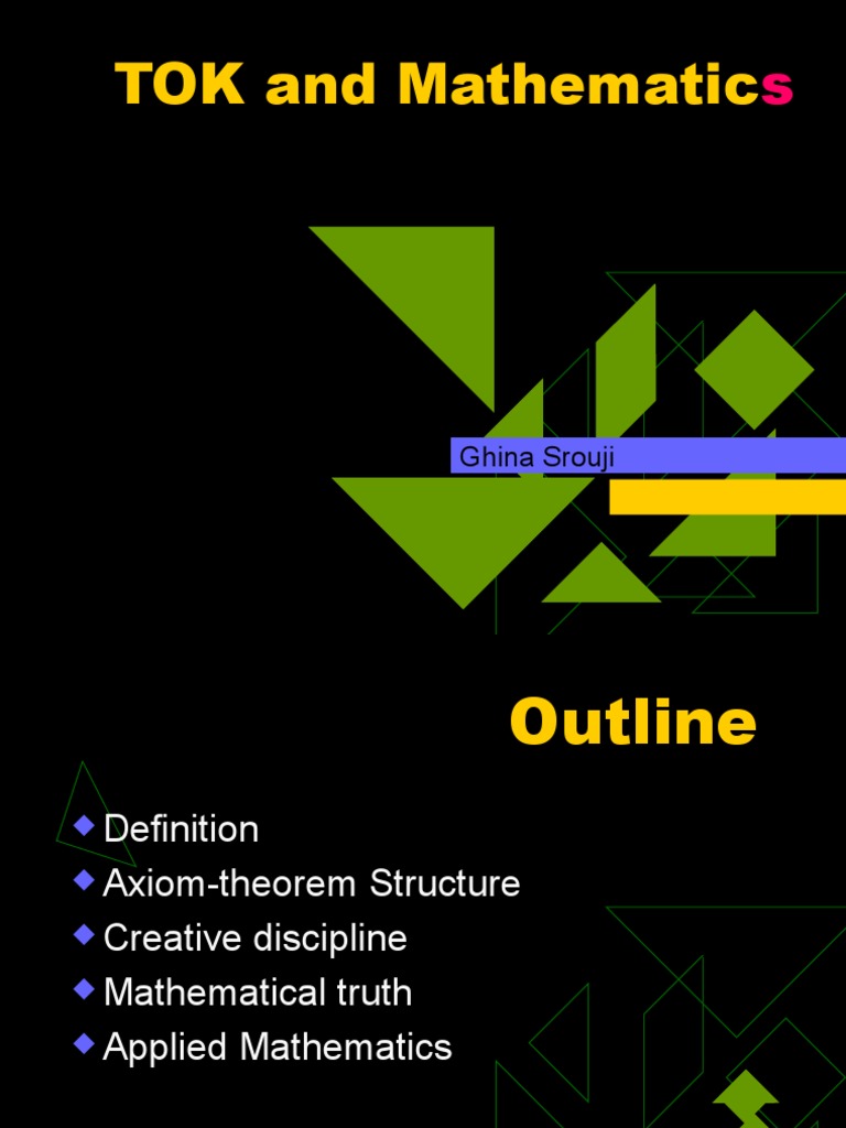 Understanding TOK in Mathematics | PDF | Teaching Mathematics | Science