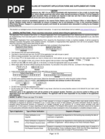 FSM Passport Application Guide | PDF | Mail | Passport