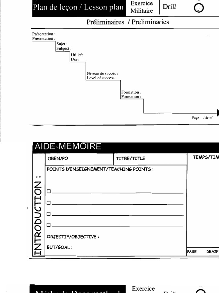 Plan de Leçon EM | PDF
