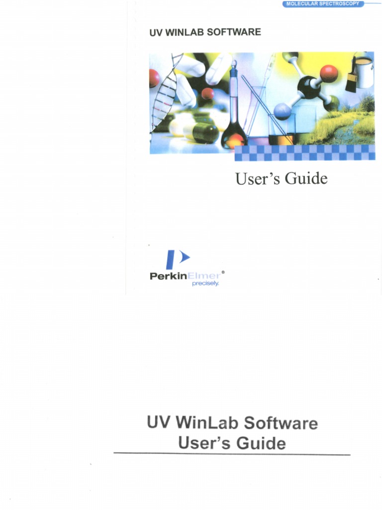 MANUAL UV Winlab Software | PDF