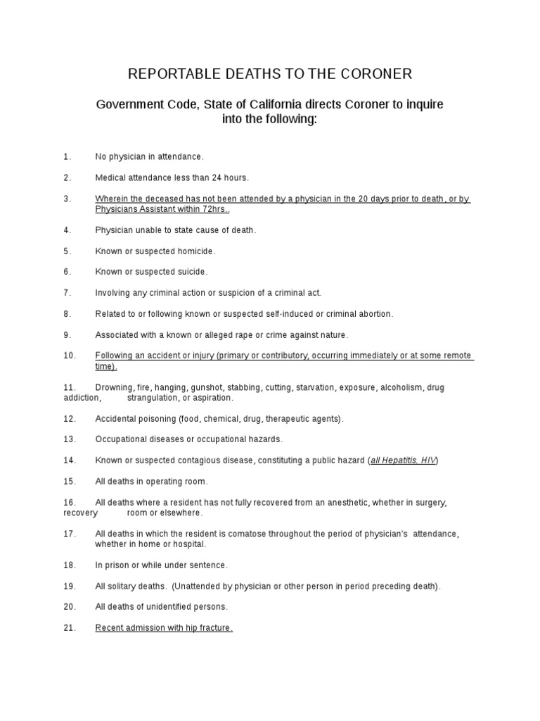 Coroners Case | PDF | Science & Mathematics