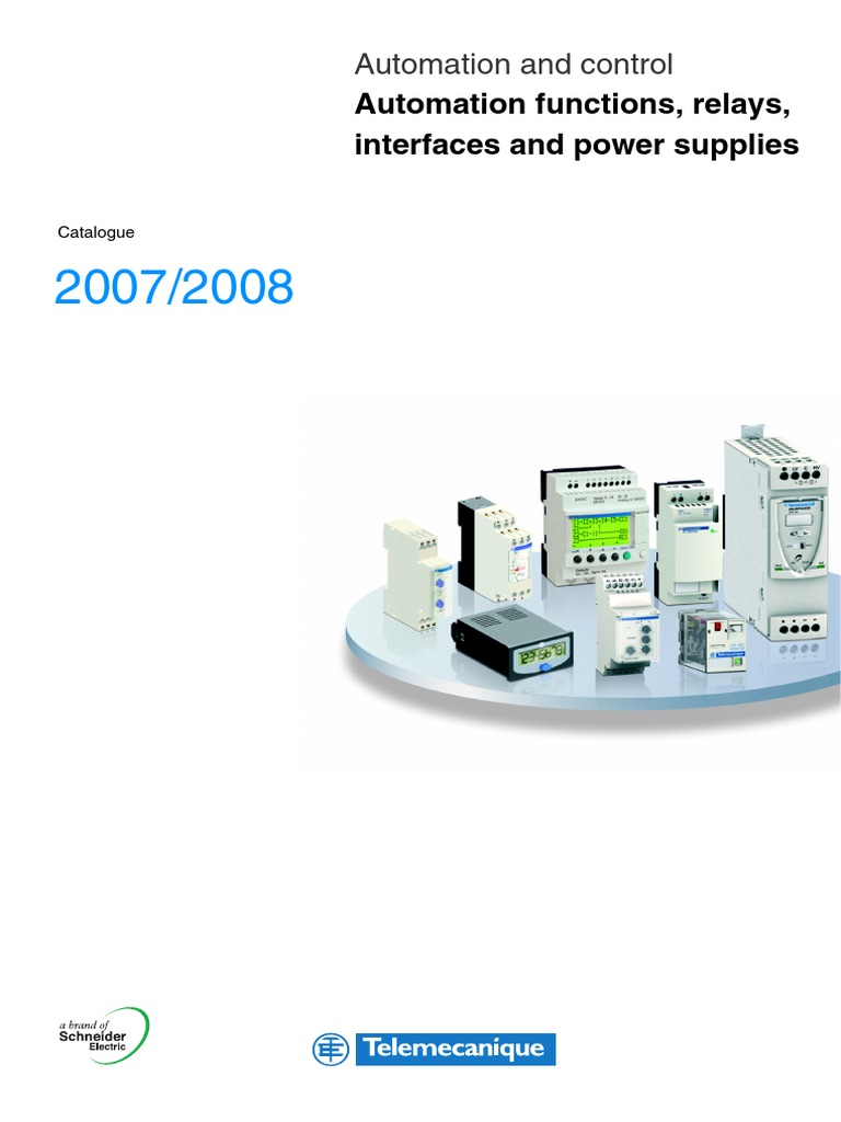 Zelio Logic Catalogo 2007 en | PDF | Relay | Automation