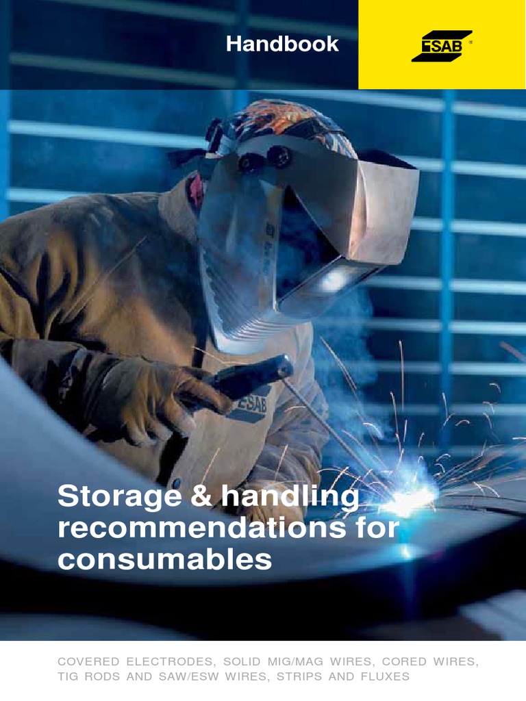 Storage and Handling of Welding Consumables | PDF | Welding | Construction