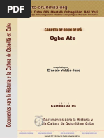 Enciclopedia Ogbe Ate | PDF | Santeria | Religión y creencia