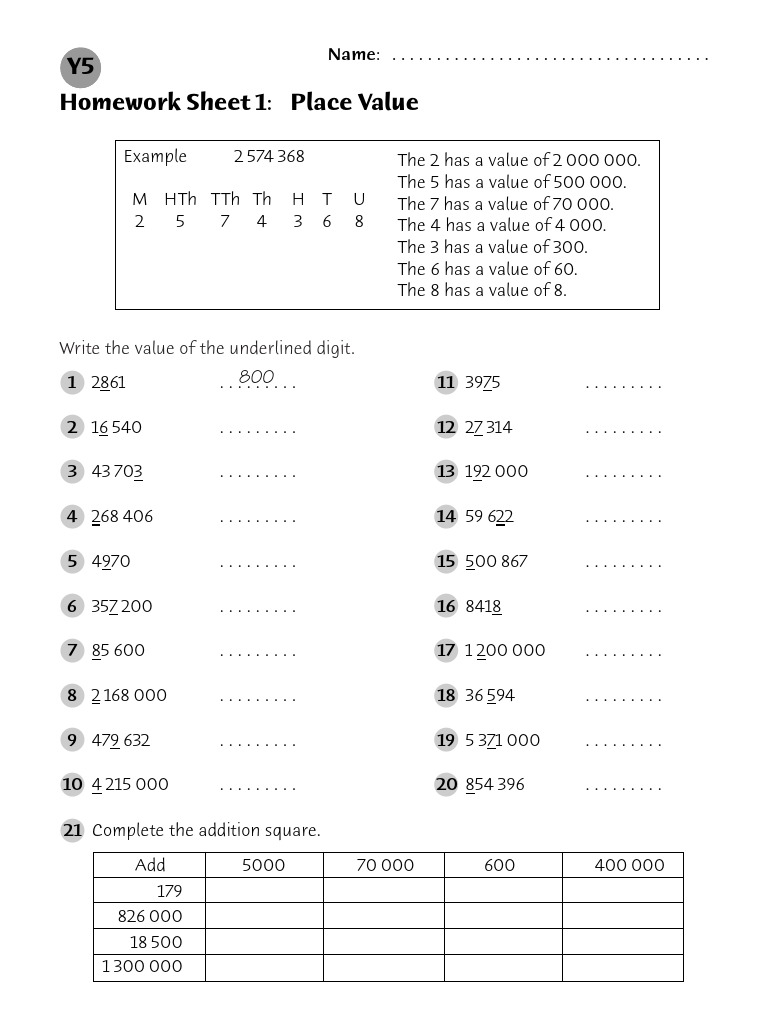 03 Y5 Homework1 25 | PDF | Lexicology | Fraction (Mathematics)
