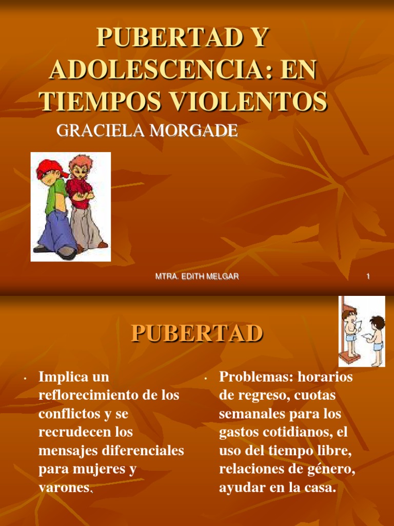 Pubertad y Adolescencia | PDF | Adolescencia | Embarazo en la adolescencia