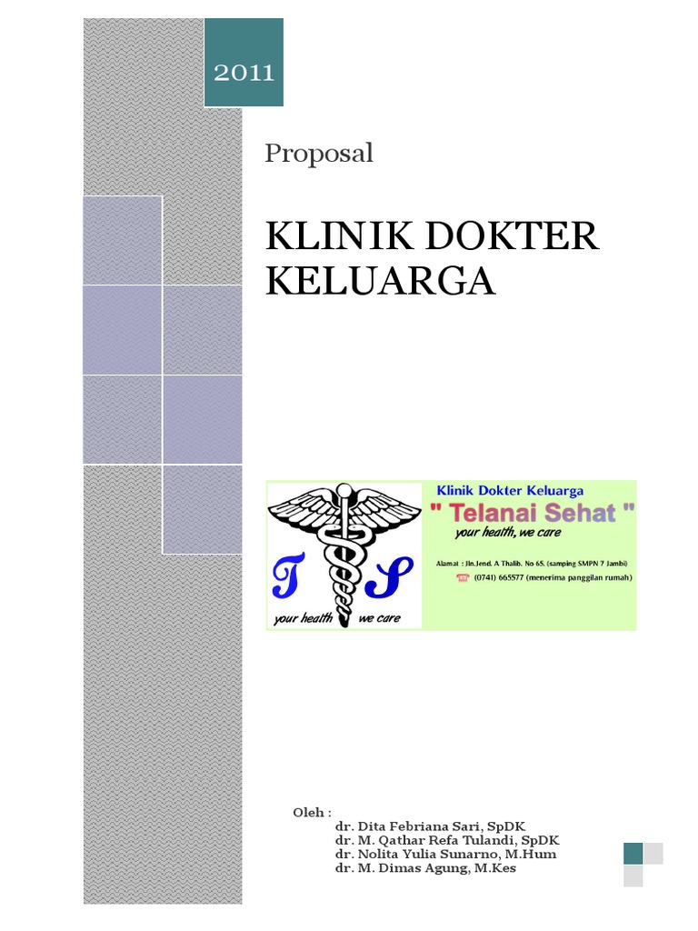 Proposal Klinik Kita | PDF