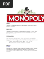 Rules of The Game - Monopoly | PDF