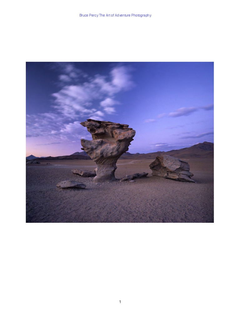 Bruce Percy The Art of Adventure Photography | PDF | Aperture ...